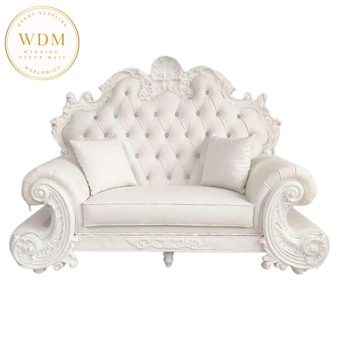 Loveseat, Throne chairs, headtble chairs, King Queen chairs, wedding ...